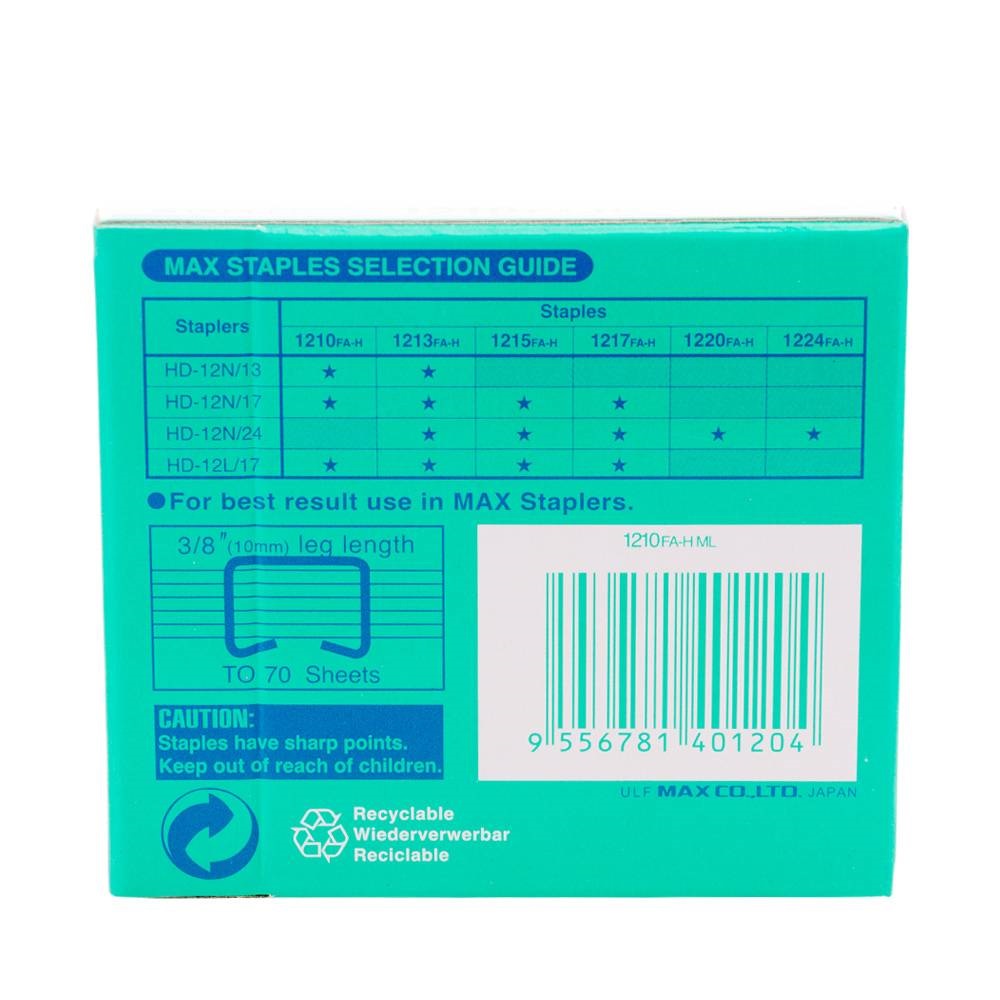 Max Staples 1210 / 1213 / 1215 / 1217 / 1220 / 1224 – Books Stationery ...