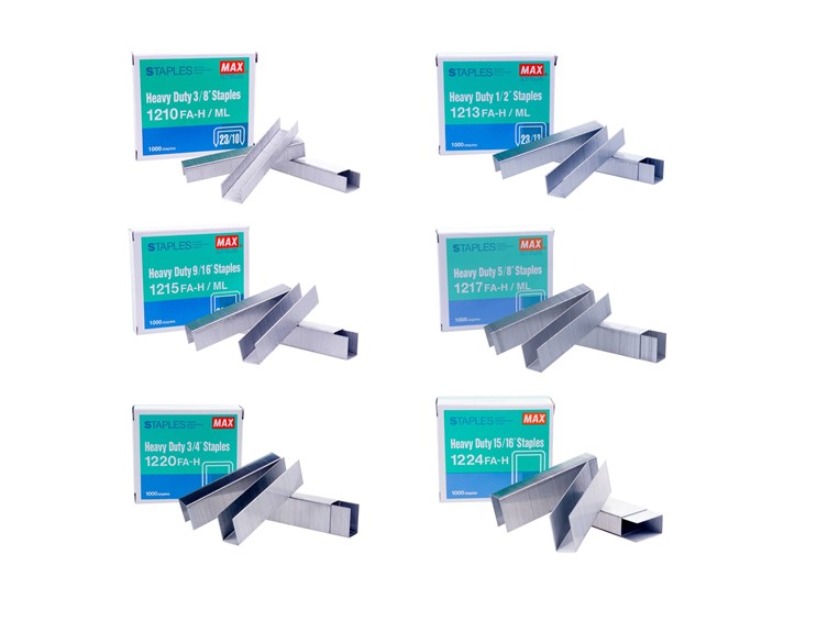 Max Staples 1210 / 1213 / 1215 / 1217 / 1220 / 1224 – Books Stationery ...