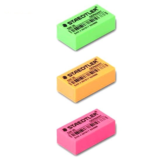 Staedtler 52635N Neon Eraser – Books Stationery Toys Alor Setar